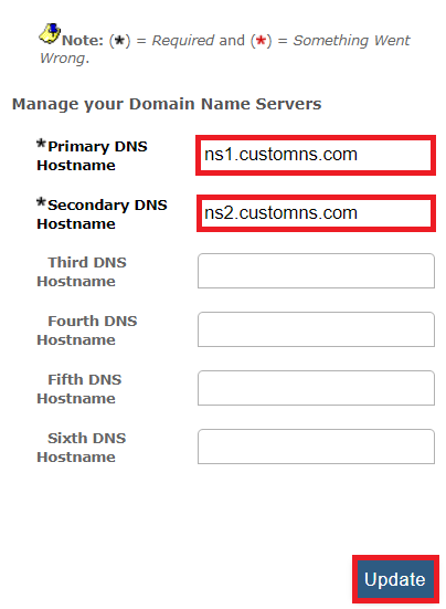 How do I change my nameservers? – Comcast Web Hosting