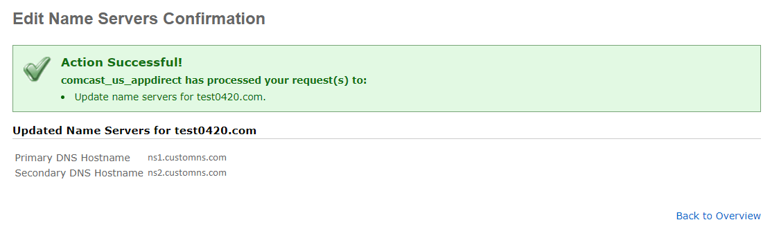 How do I change my nameservers? – Comcast Web Hosting