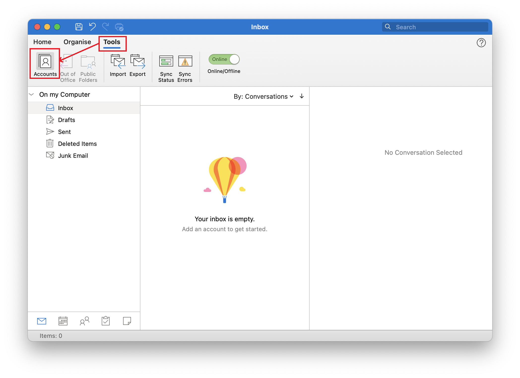 Configure Outlook 2019 for Mac – Comcast Web Hosting
